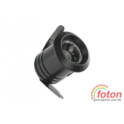 Mini LED Spotlights, round, 1W, driver included
